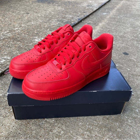 Nike | Shoes | Nike Air Force Low Red October | Poshmark